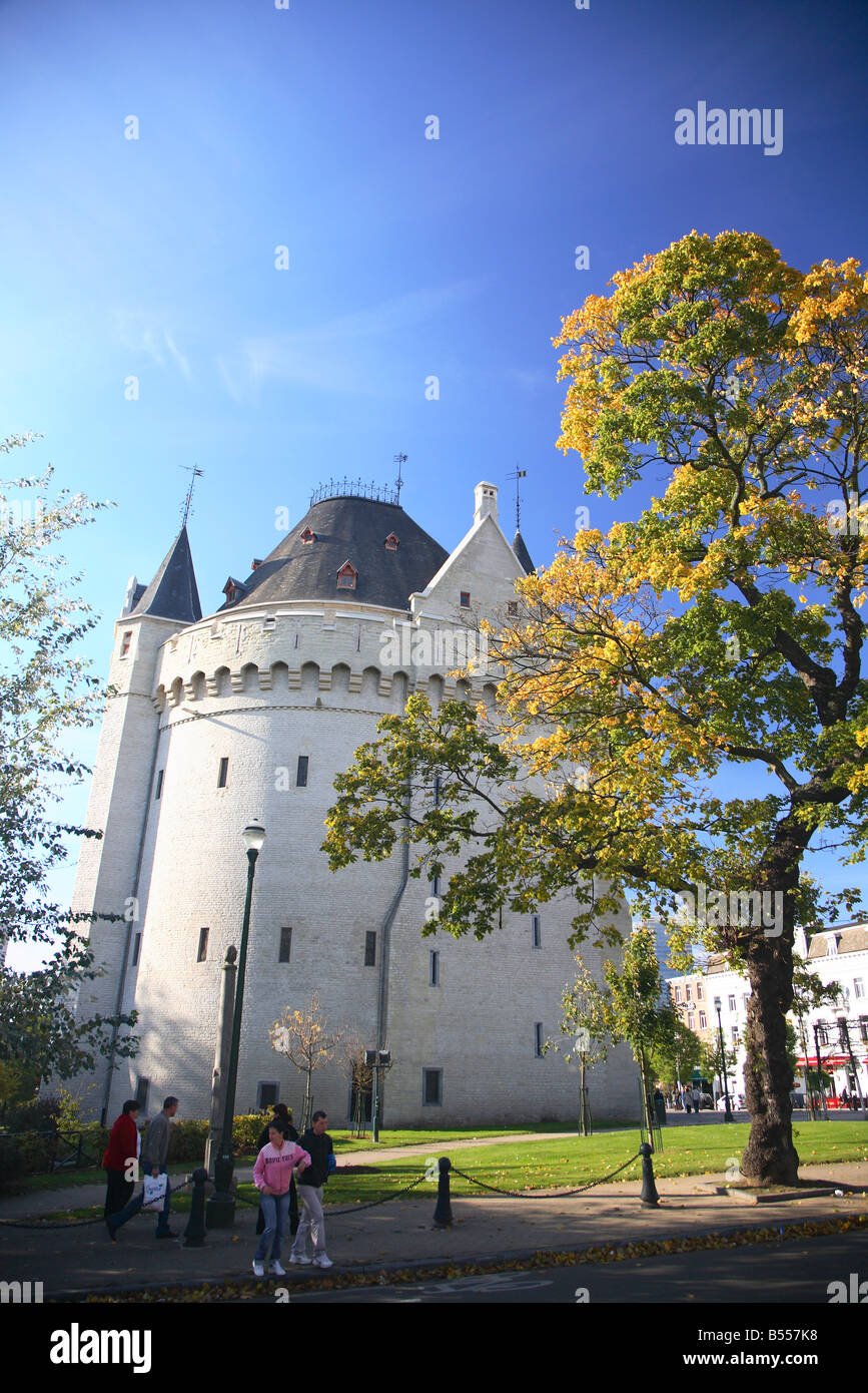 Porte de Hal, Halleport, Brussels, Brussel, Belgium, Bruxelles Stock ...