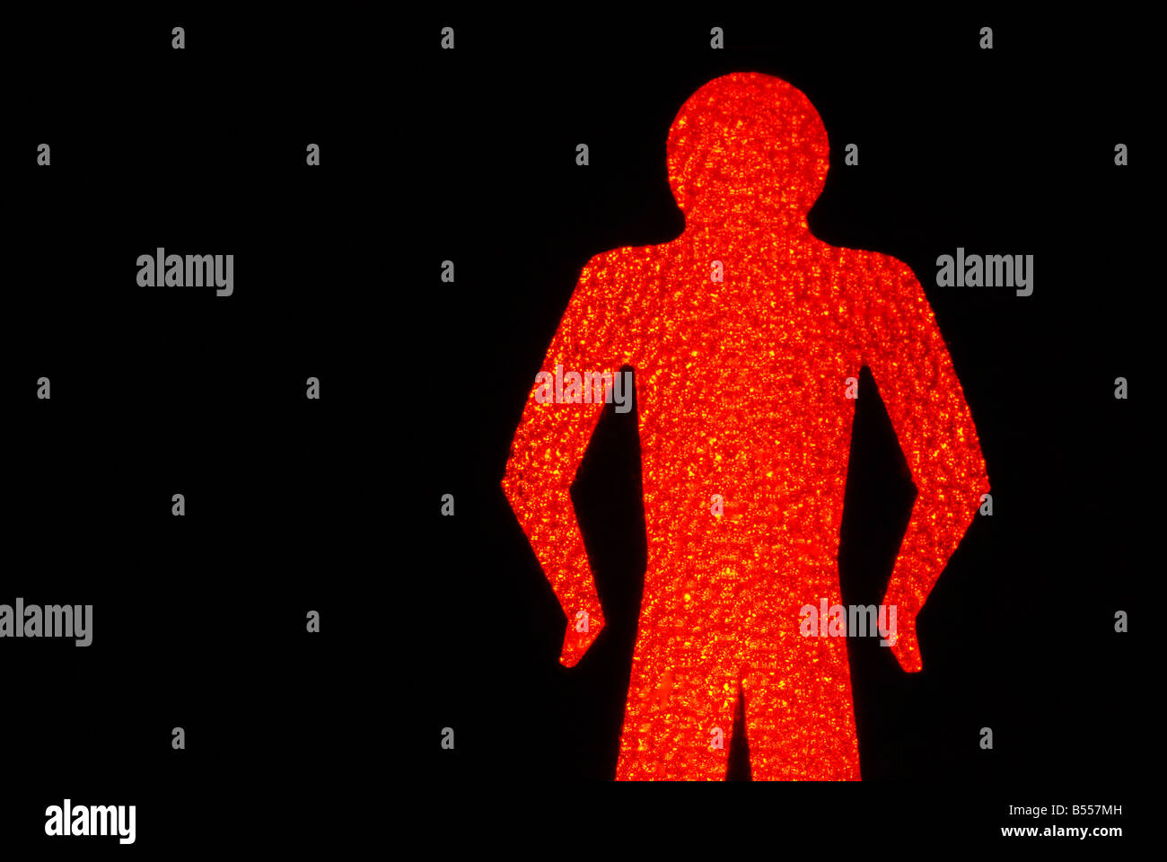 Stop go man hi-res stock photography and images - Alamy