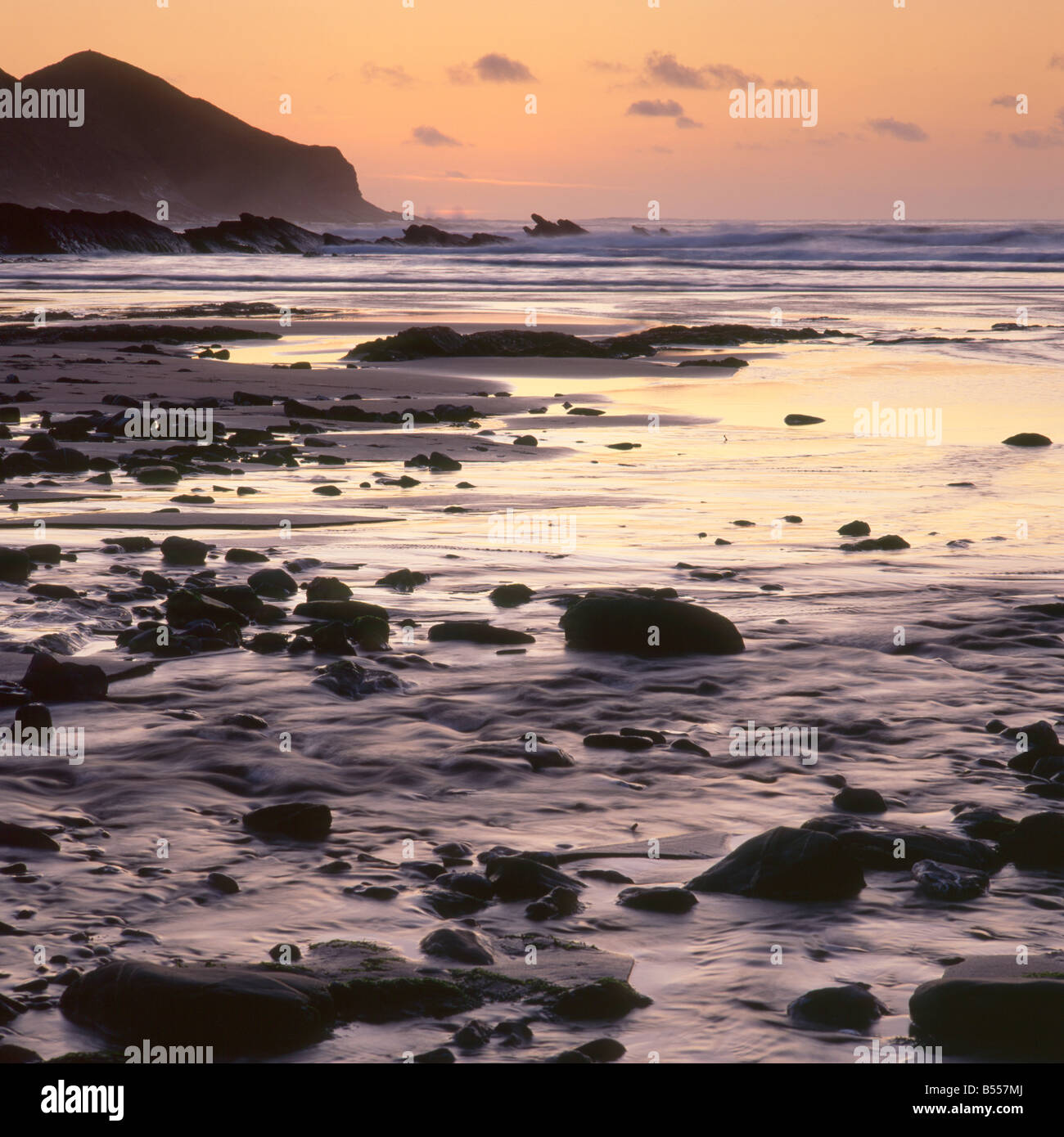 Crackington beach hi-res stock photography and images - Alamy