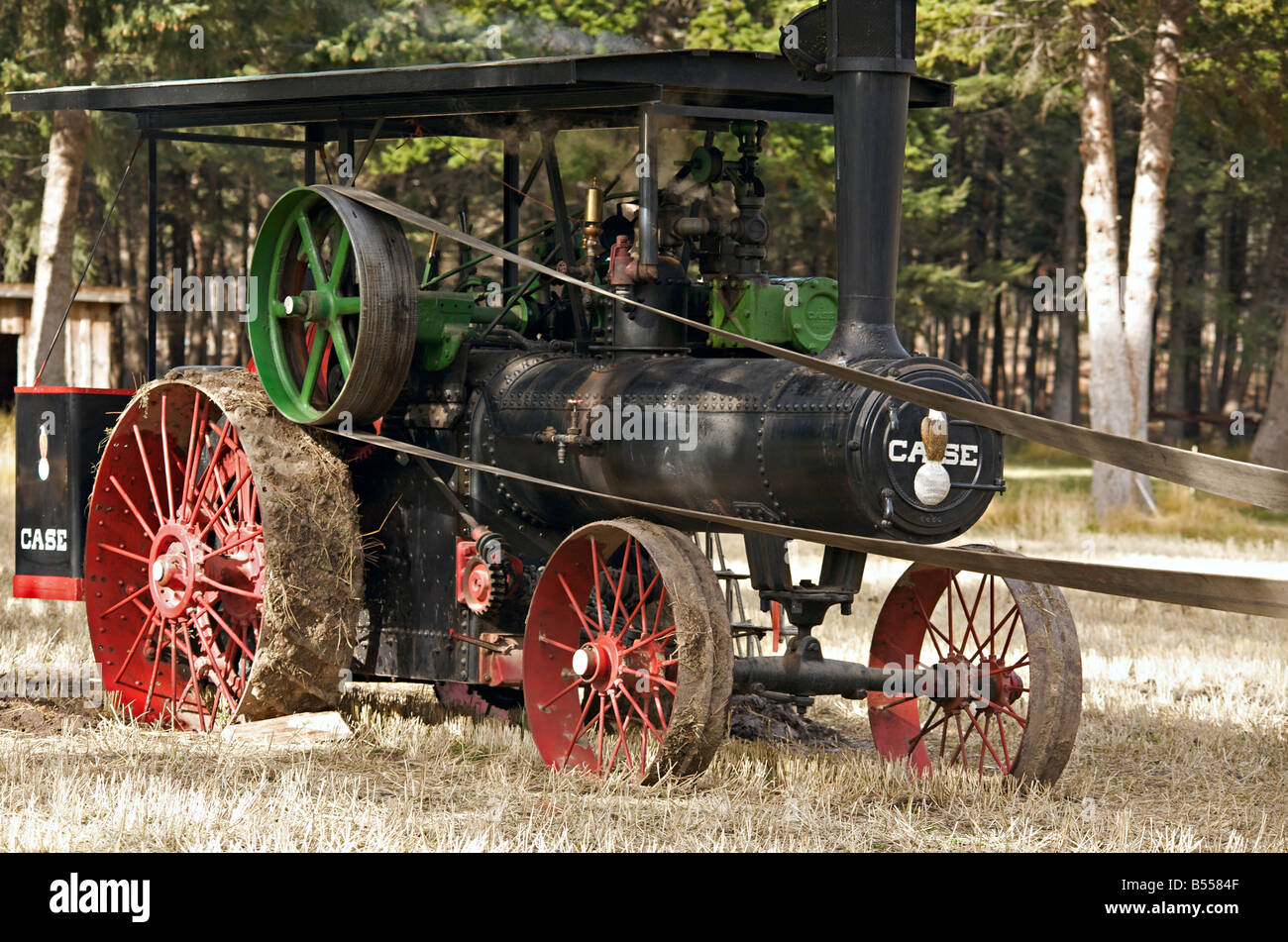 Steam engine demonstration during Steam Engine Show at Westwold ...