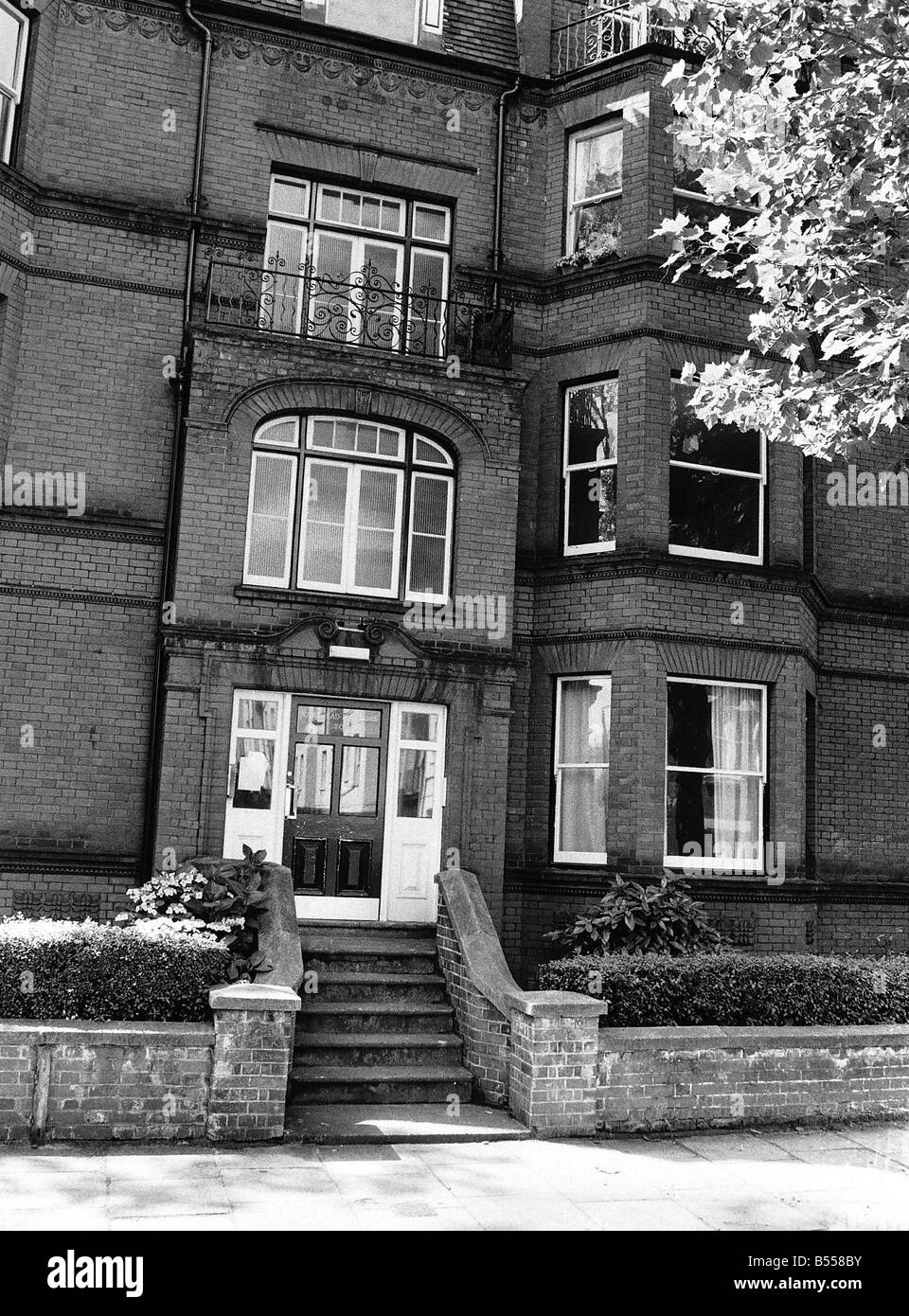 Morshead Mansion in London where Sheila Caffell lived at no 2 one of ...