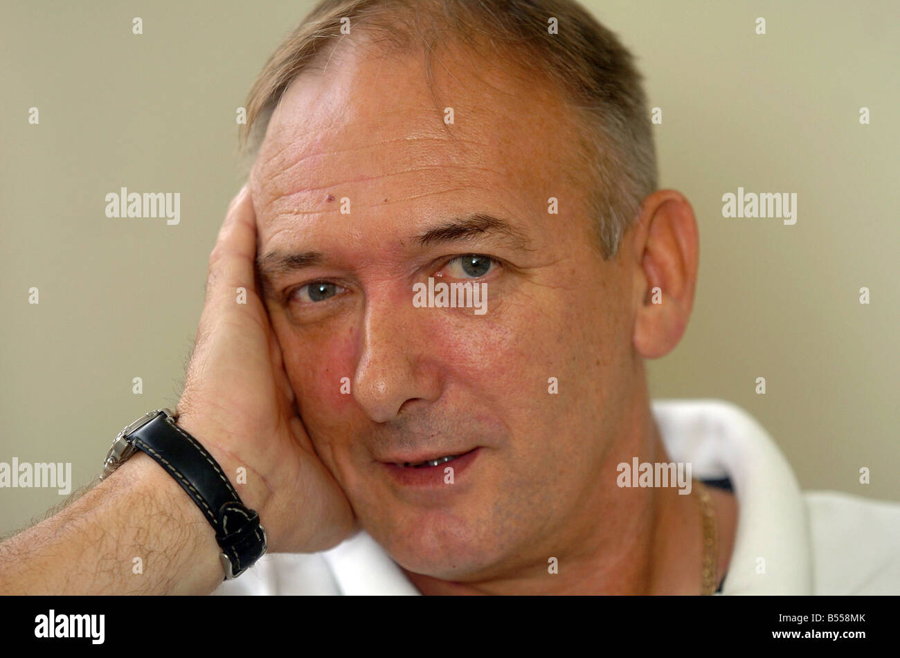 Ted Beckham father of David Beckham 20th September 2005 Stock Photo - Alamy