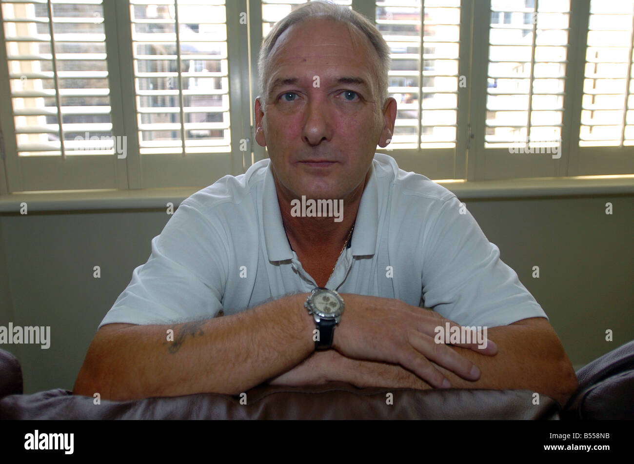 Ted Beckham father of David Beckham 20th September 2005 Stock Photo - Alamy