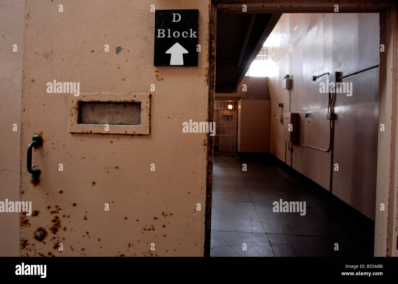 Cell block d alcatraz hi-res stock photography and images - Alamy