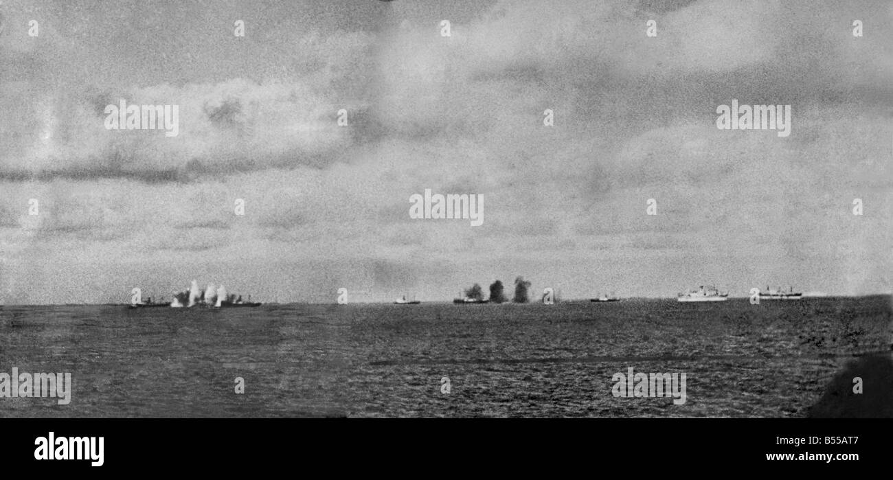 Shipping in the English Channel comes under attack. May 1940 P012183 ...