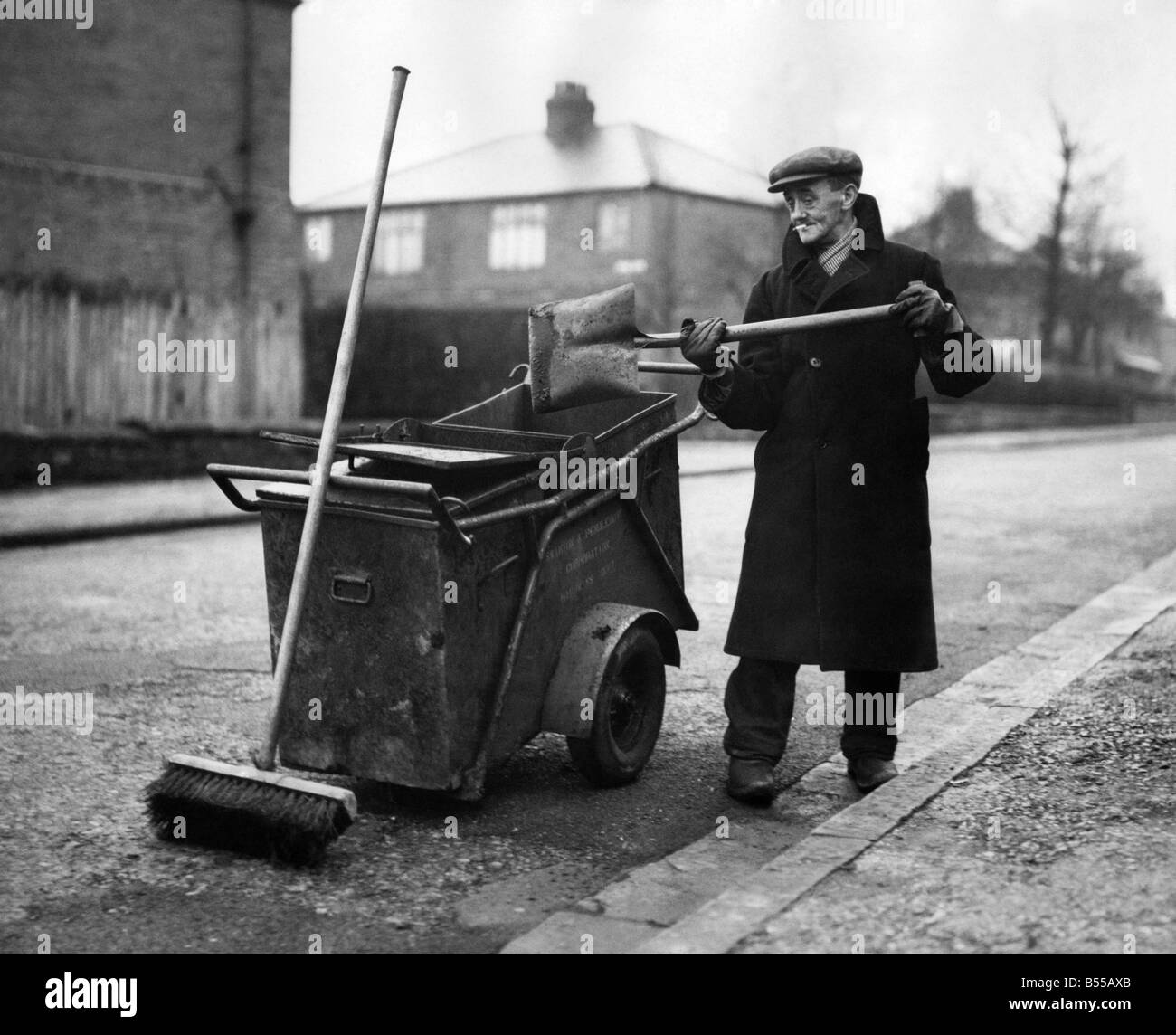 Street Sweeper Black and White Stock Photos & Images - Alamy