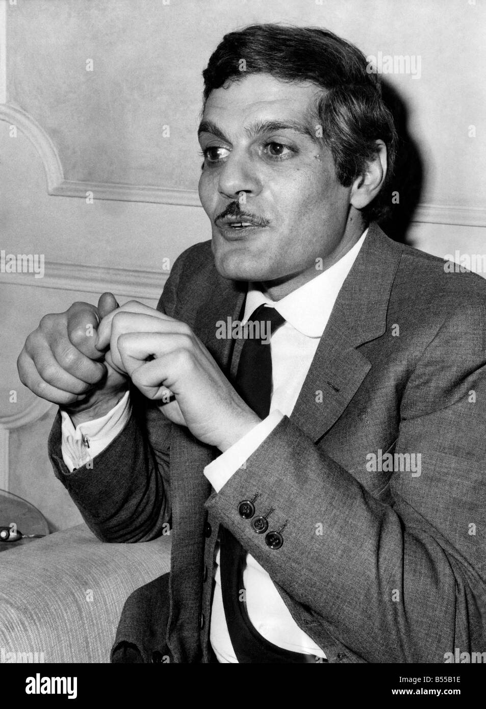 Omar shariff Black and White Stock Photos & Images - Alamy