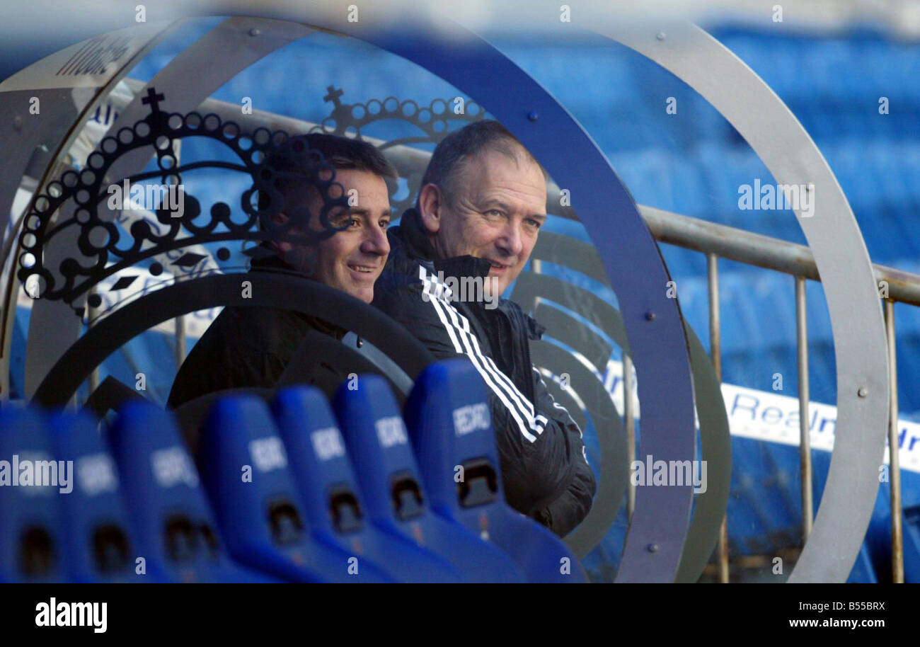 DAVID BECKHAM S FATHER TED WATCHES HIS SON TRAINING AT THE BERNABAU ...