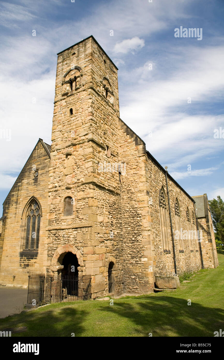 St Peter's Church in Sunderland. England. The church dates back to 674 ...
