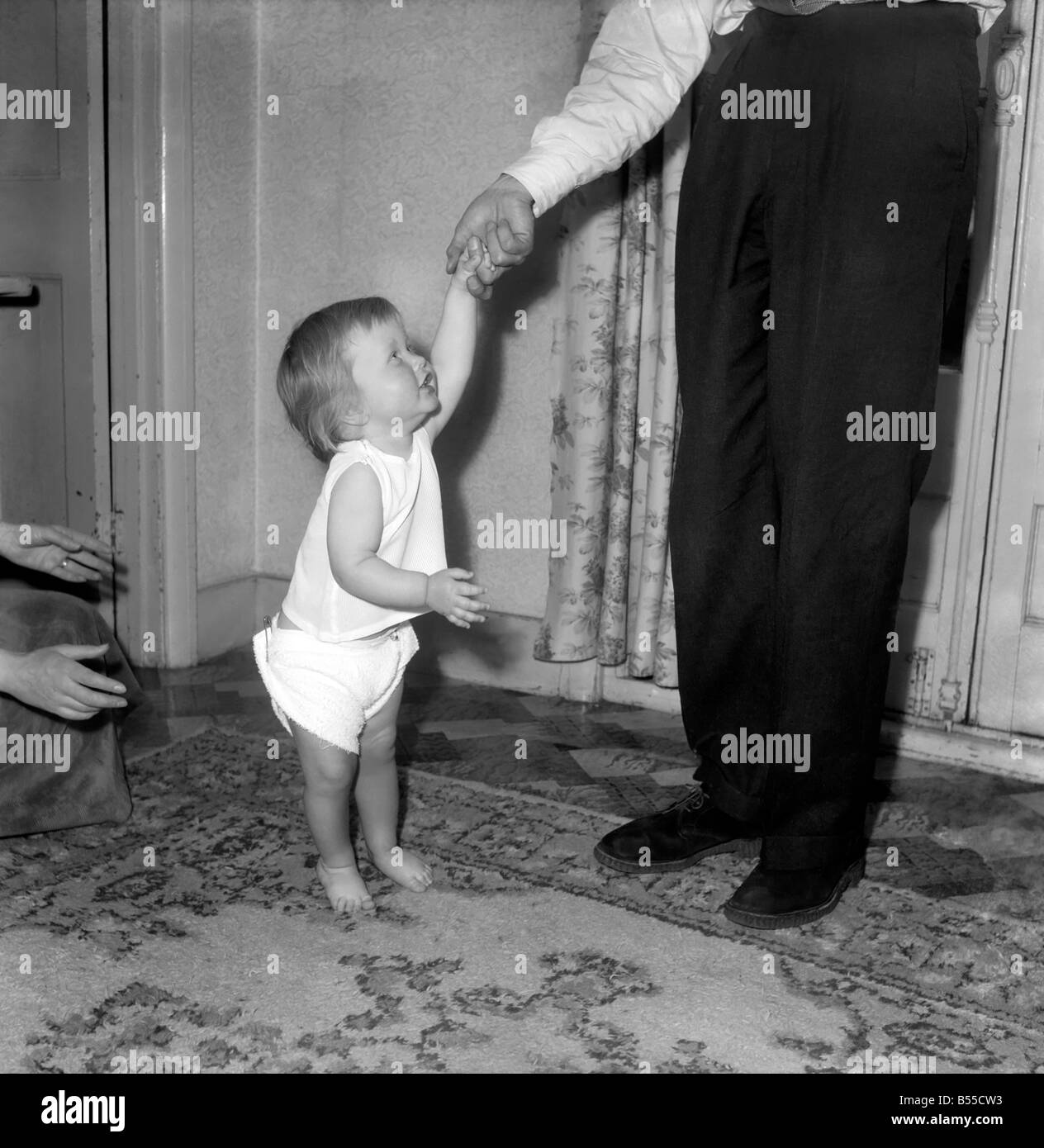 1950s parents hi-res stock photography and images - Alamy