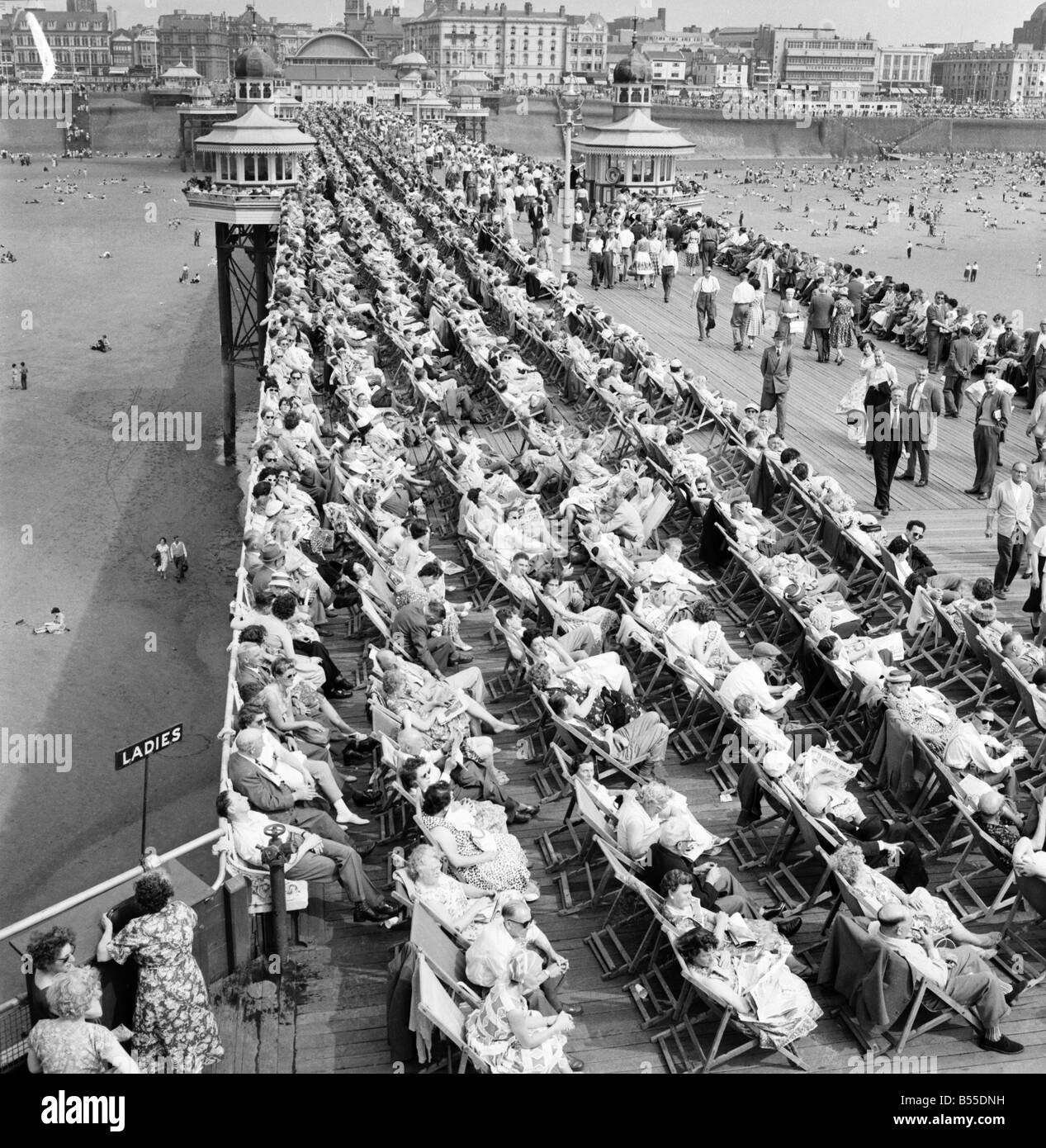 June bank holiday Black and White Stock Photos & Images - Alamy