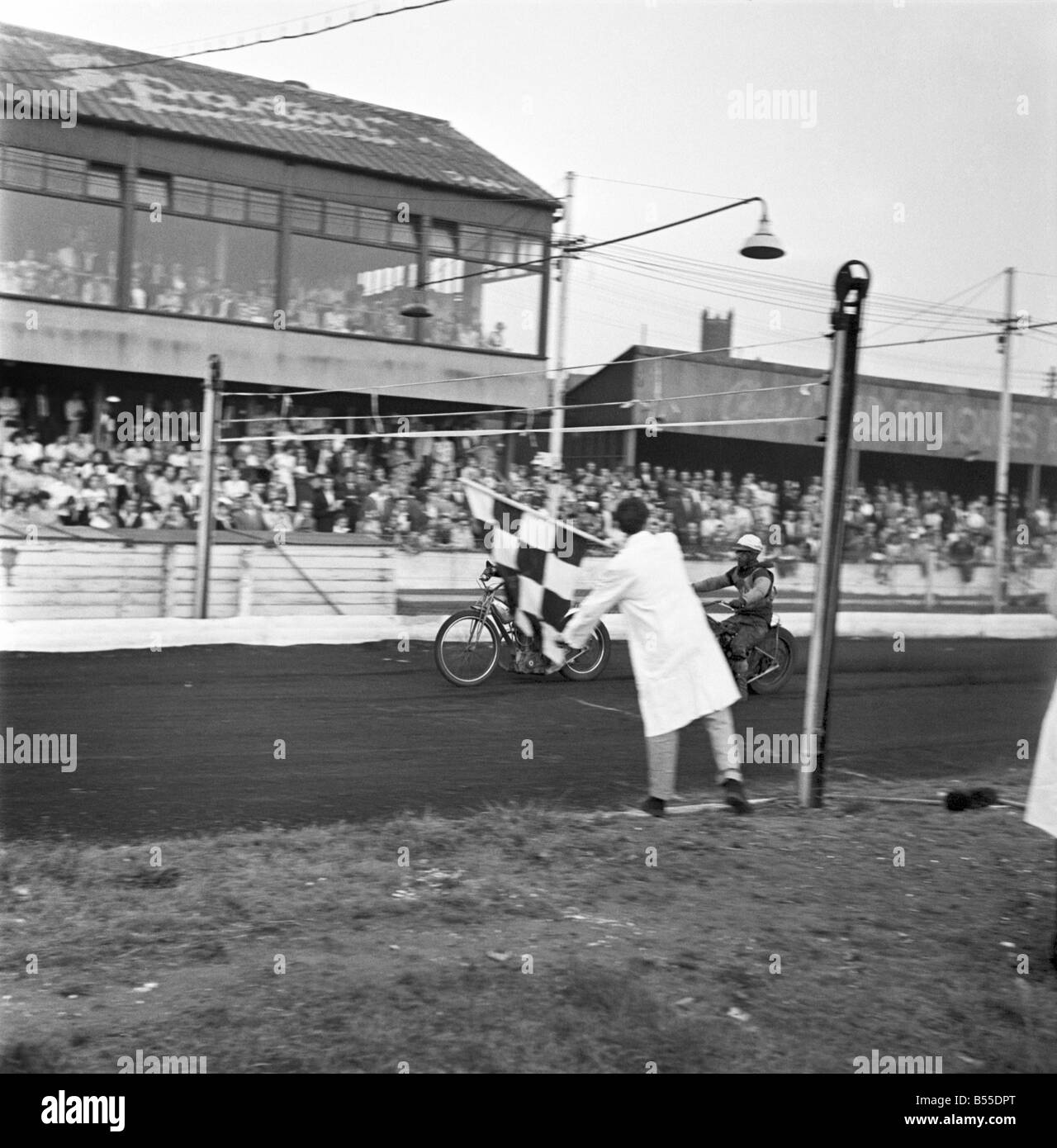 Speedway at stoke, motorsport. June 1960 M4380-014 Stock Photo - Alamy