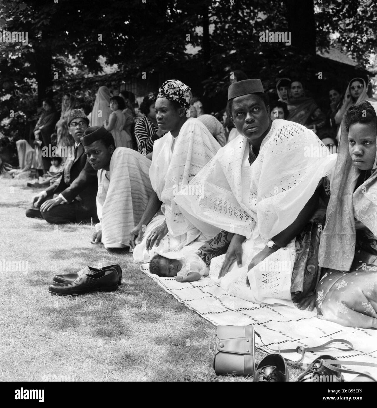 Muslim Religious Service. June 1960 M4300-016 Stock Photo - Alamy