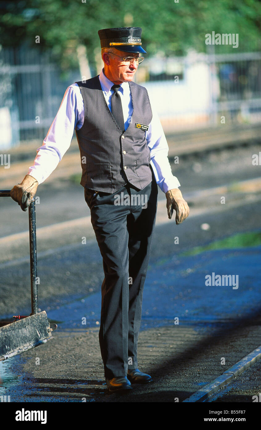 Durango silverton train conductor hi-res stock photography and images - Alamy