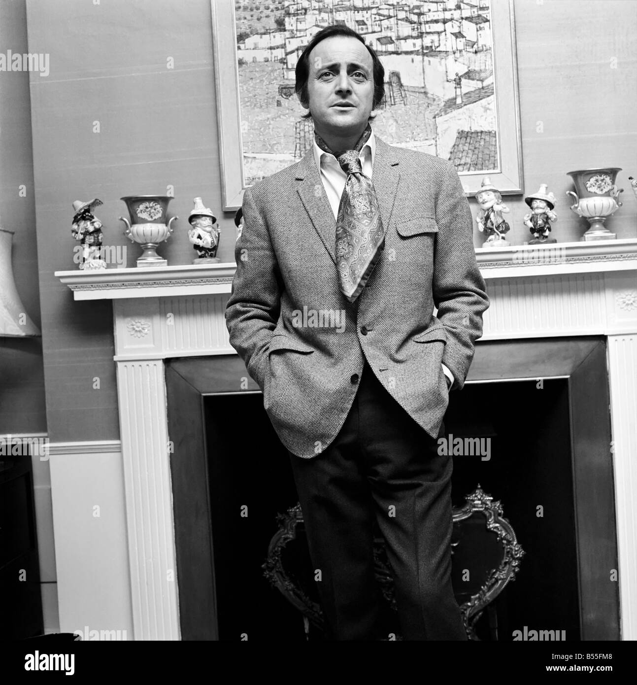 Radio presenter david Black and White Stock Photos & Images - Alamy