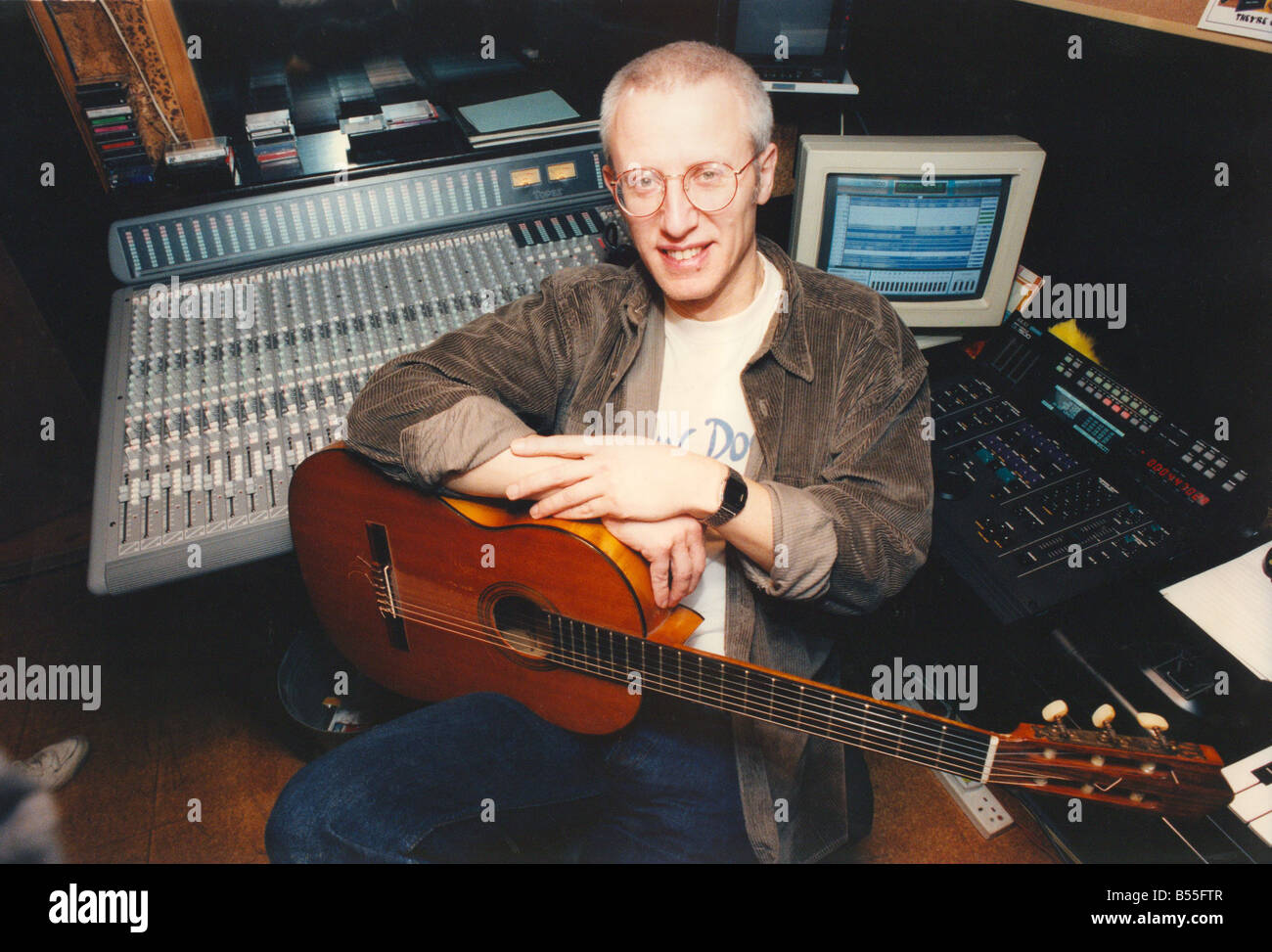 Ray Laidlaw drummer of Lindisfarne at the Hi Level Recording Studio 08 ...