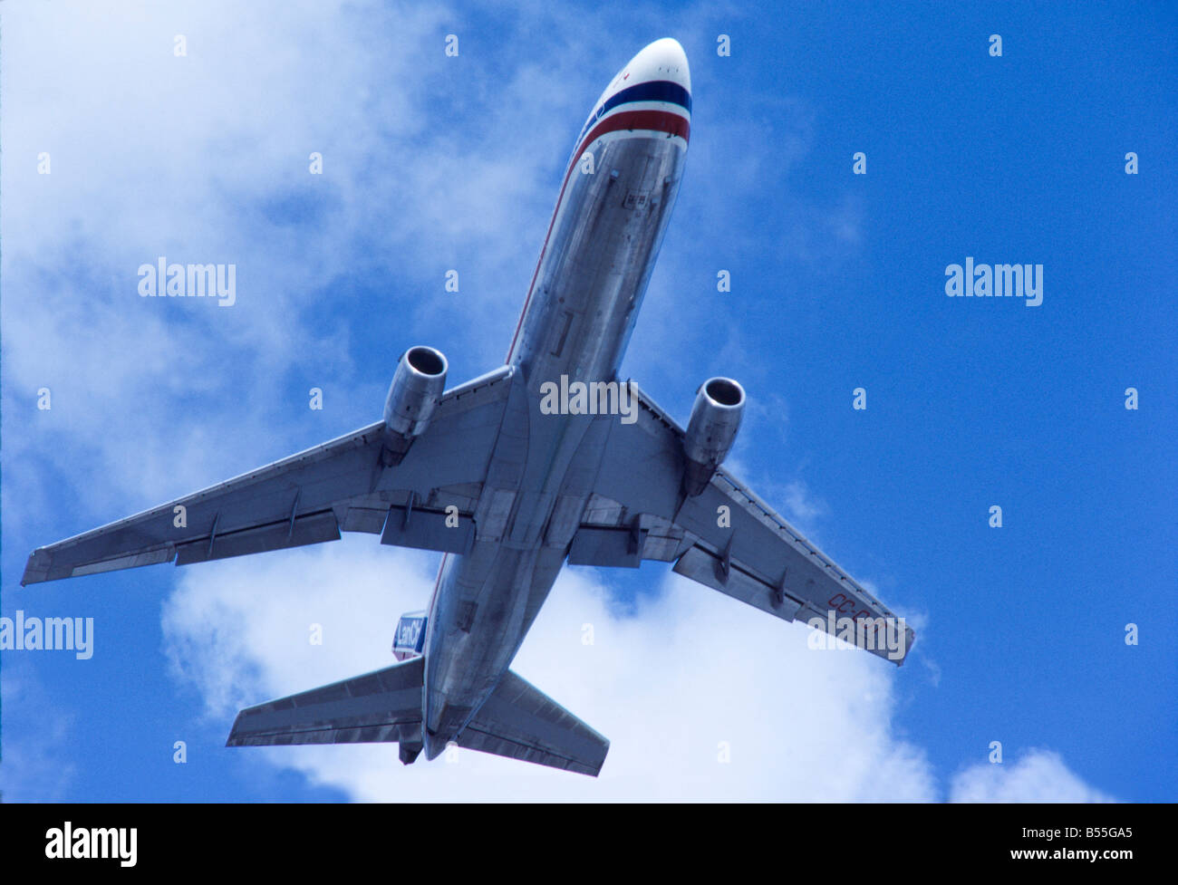 Commercial Aviation, Aircraft in flight Stock Photo - Alamy