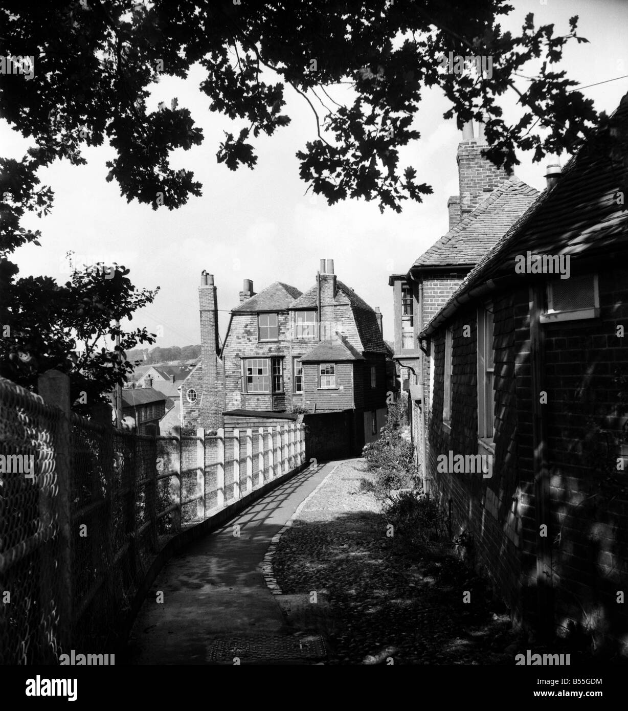 Places: England: Rye. General Street scene in and a round The Sussex ...