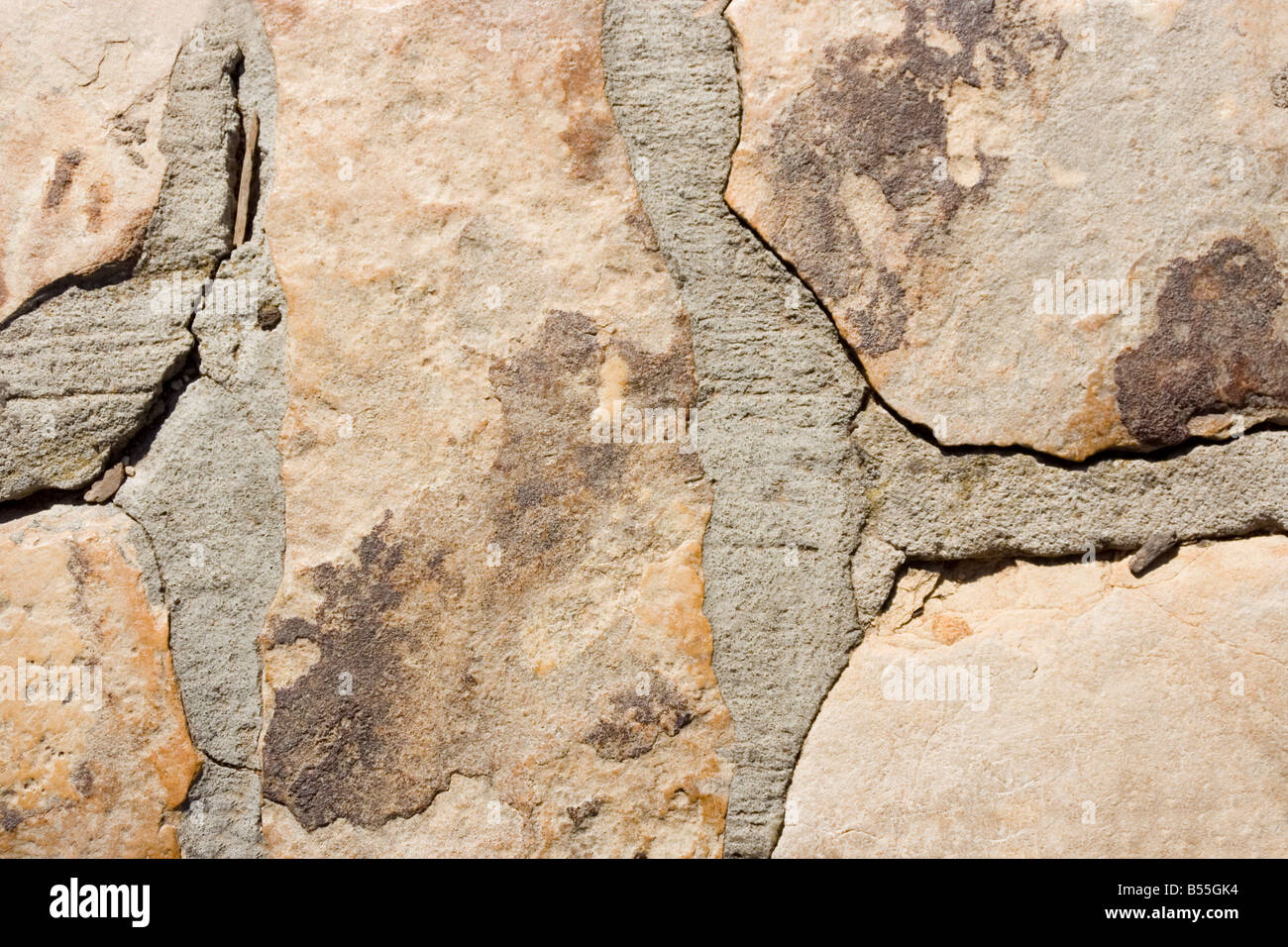 A stone wall texture that has been grouted together Stock Photo - Alamy