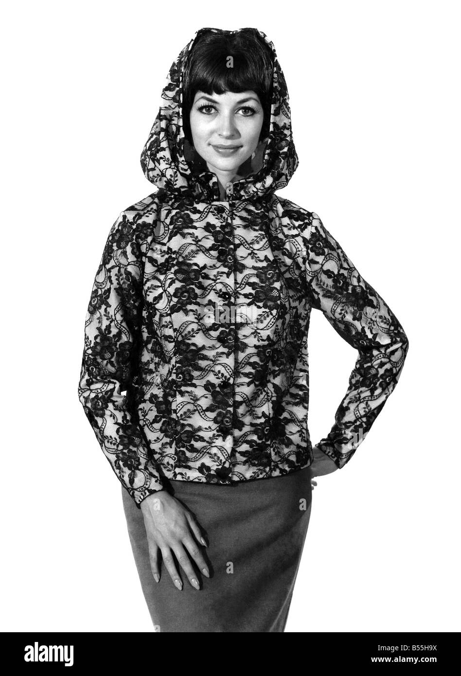 1960s clothing women Black and White Stock Photos & Images - Alamy