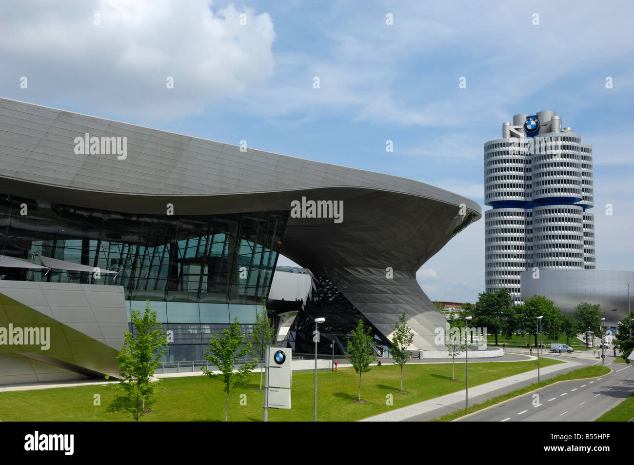 BMW Headquarters, Munich, Munchen, Bavaria, Germany Stock Photo - Alamy