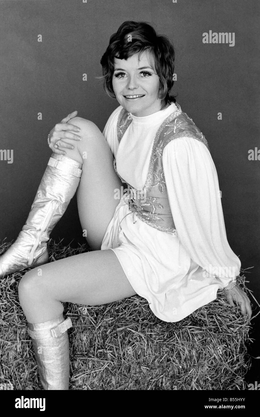 Maggie Britton, 22 year old Australian recording star, has come a long way from the sheep ...