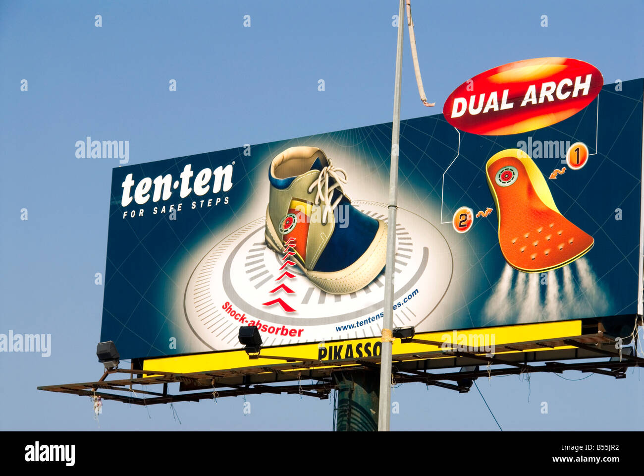 billboard beirut lebanon Stock Photo - Alamy
