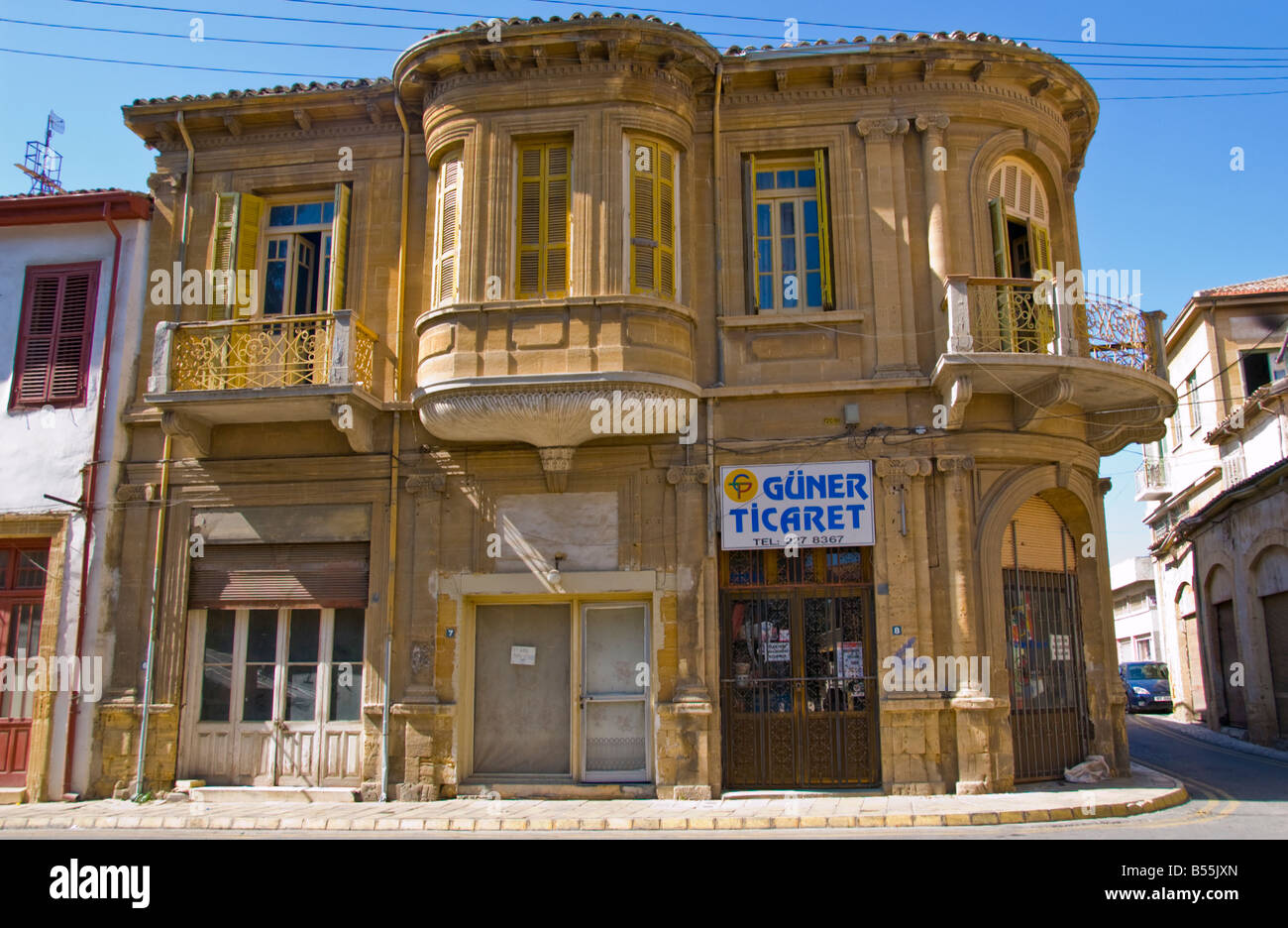 Old period buildings in Northern Nicosia Turkish Republic of Northern ...