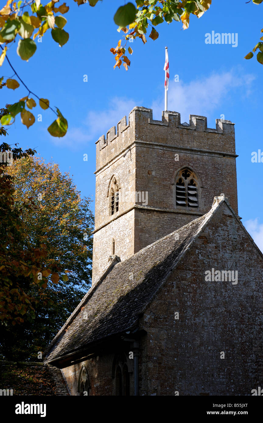 St. Edward`s Church, Evenlode, Gloucestershire, England, UK Stock Photo ...