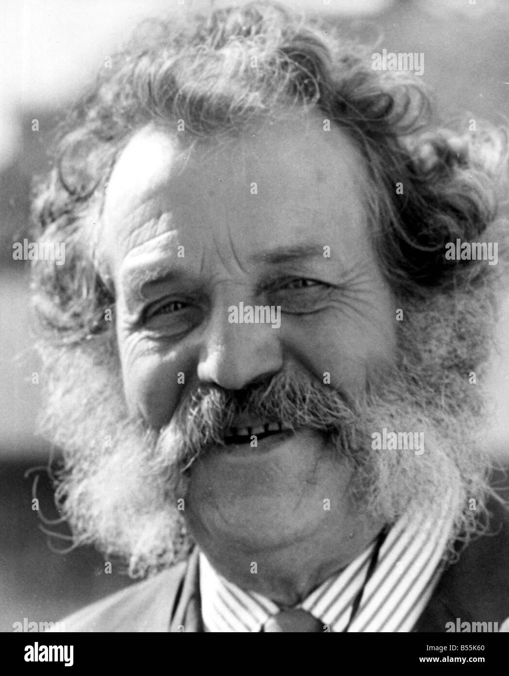 Man with sideburns Black and White Stock Photos & Images - Alamy