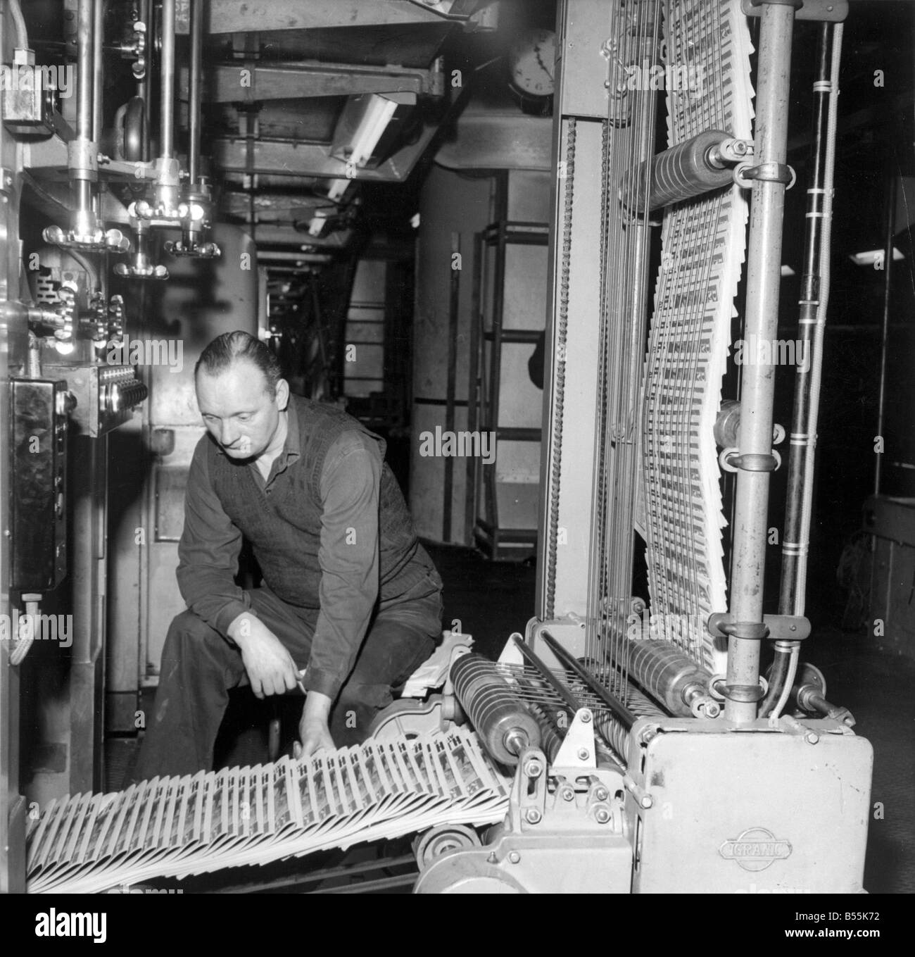 1960s printer hi-res stock photography and images - Alamy