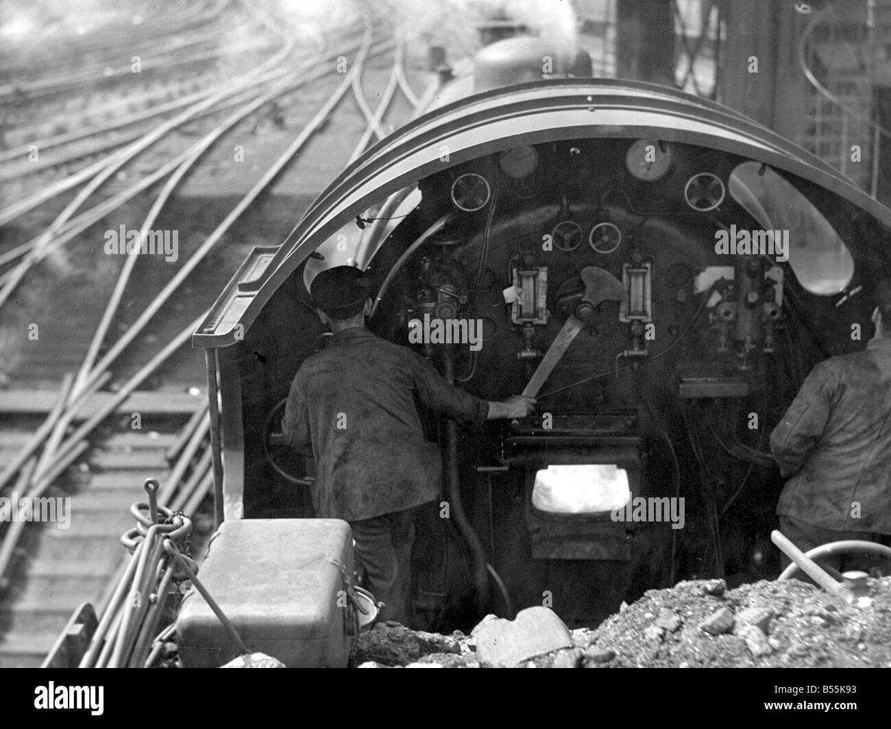 1950s trains hi-res stock photography and images - Alamy