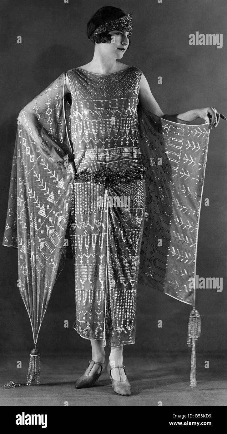 Clothing: Fashions. March 1924 P008650 Stock Photo - Alamy