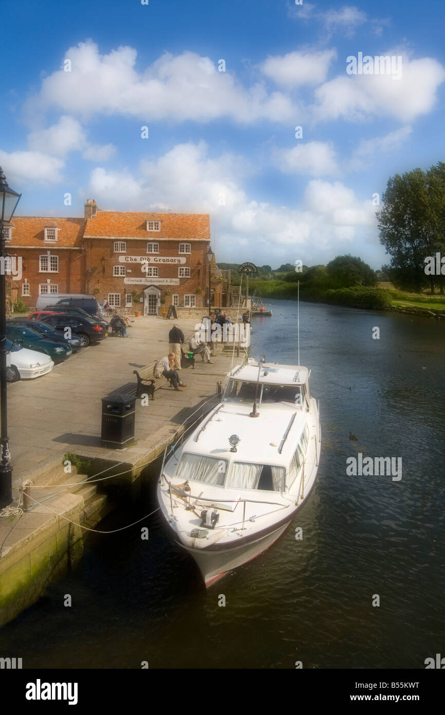 Quay Wareham Dorset Stock Photo - Alamy