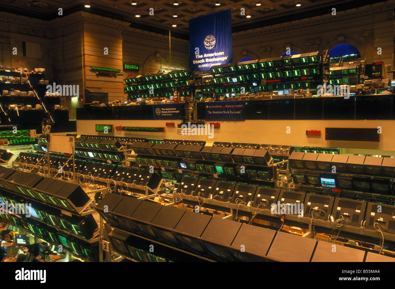 American stock exchange hi-res stock photography and images - Alamy
