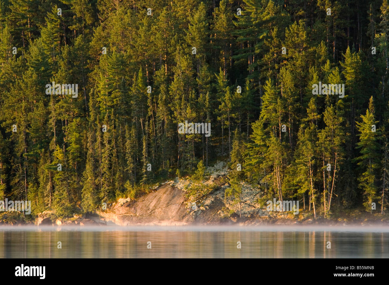 Sunrise at Grassy Bay Sand Point Lake Voyageurs National Park Minnesota ...