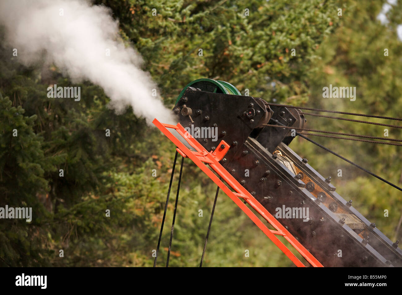 "Marion Steam Shovel" demonstration steam engine show in Westwold ...