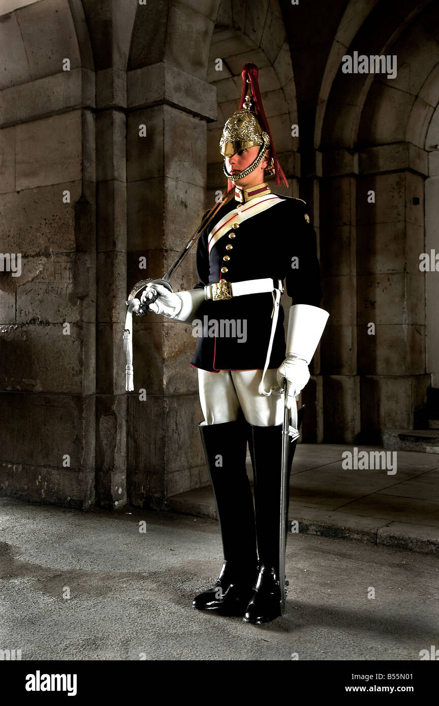A member of the trooper of the Household Cavalry of the British Army ...