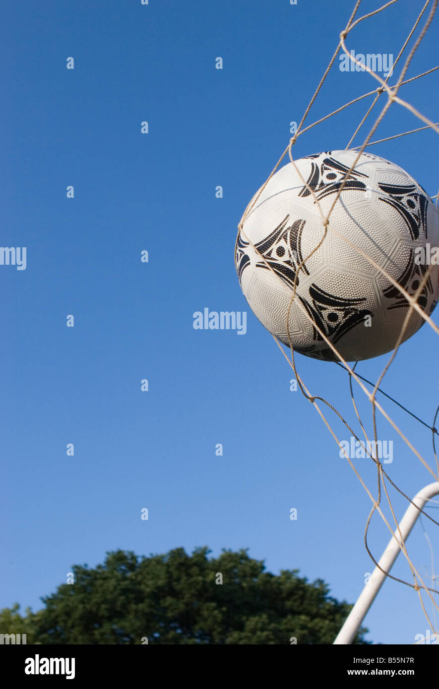 goal scored in the park Stock Photo - Alamy
