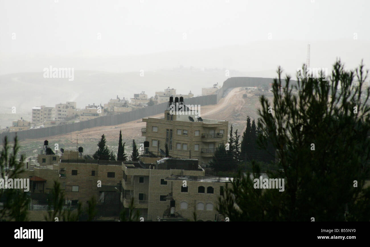 Israeli Security Fence Along West Bank Stock Photo - Alamy