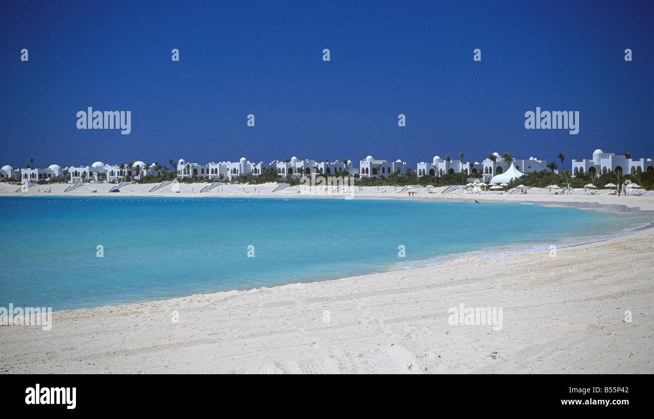 The Cap Juluca resort on a beach in Anguilla Stock Photo - Alamy