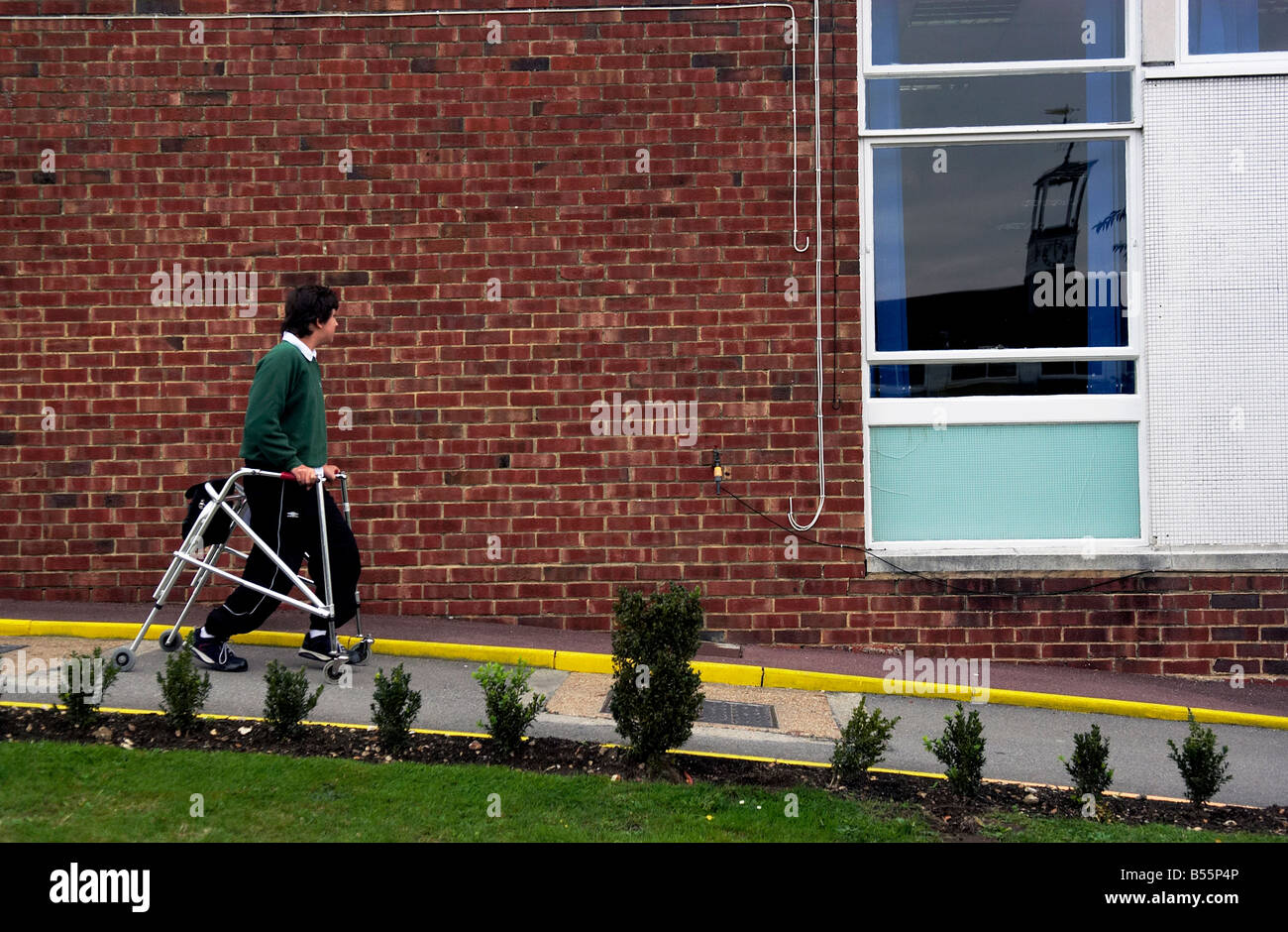 Disabled access ramp school hi-res stock photography and images - Alamy