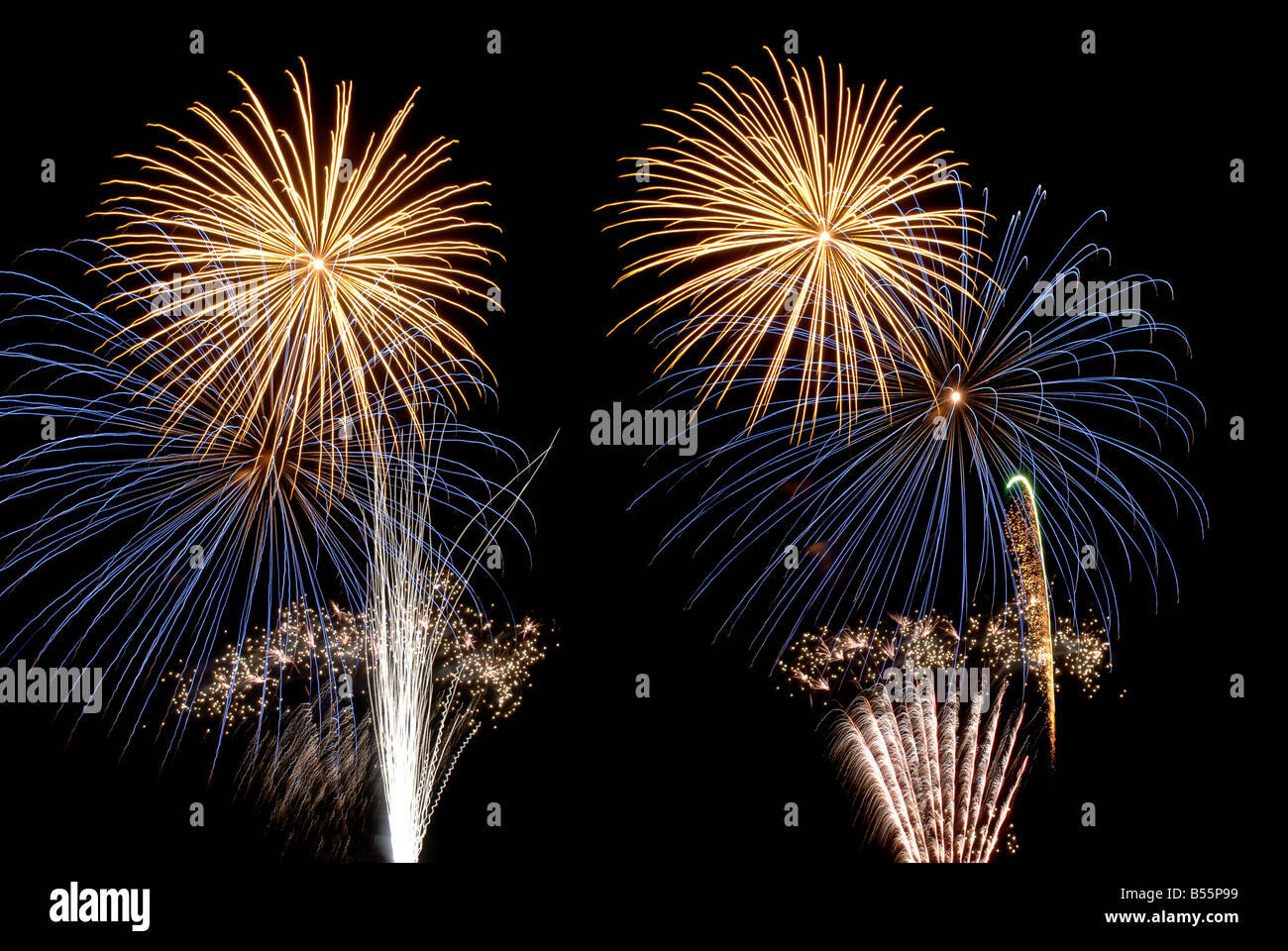 Nightime firework hi-res stock photography and images - Alamy