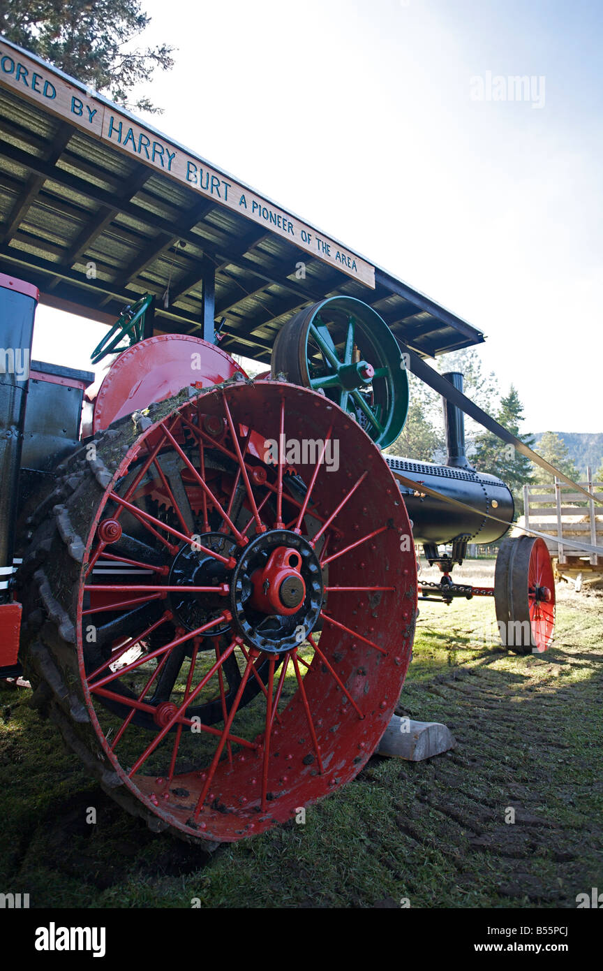 Steam engine demonstration during Steam Engine Show at Westwold ...