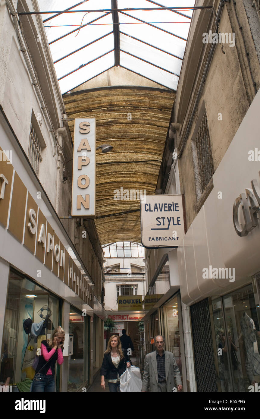 Paris Passage du Caire Stock Photo - Alamy
