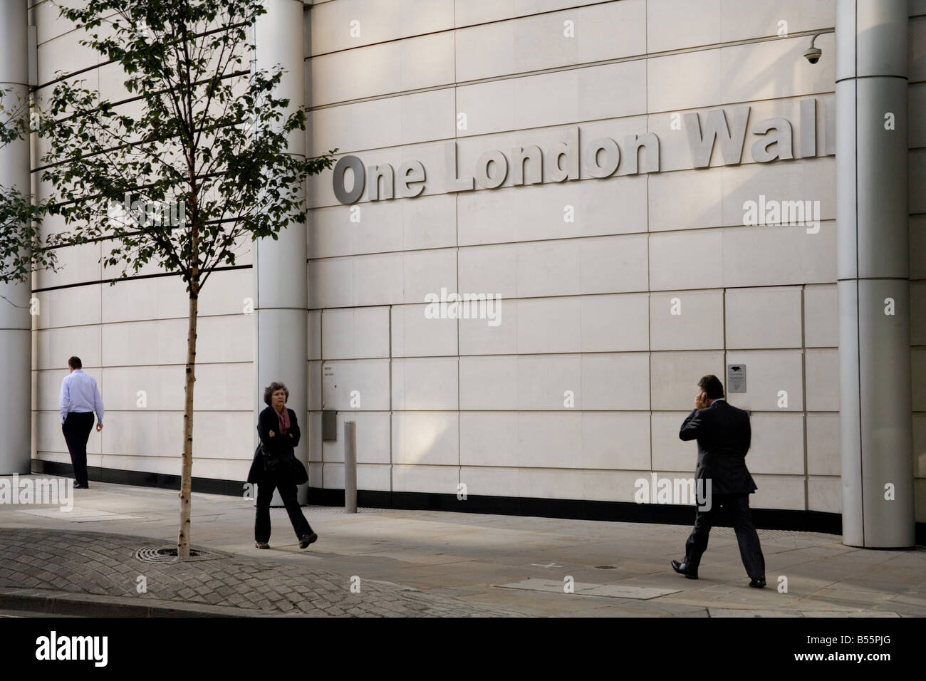 One London Wall the City London Stock Photo - Alamy