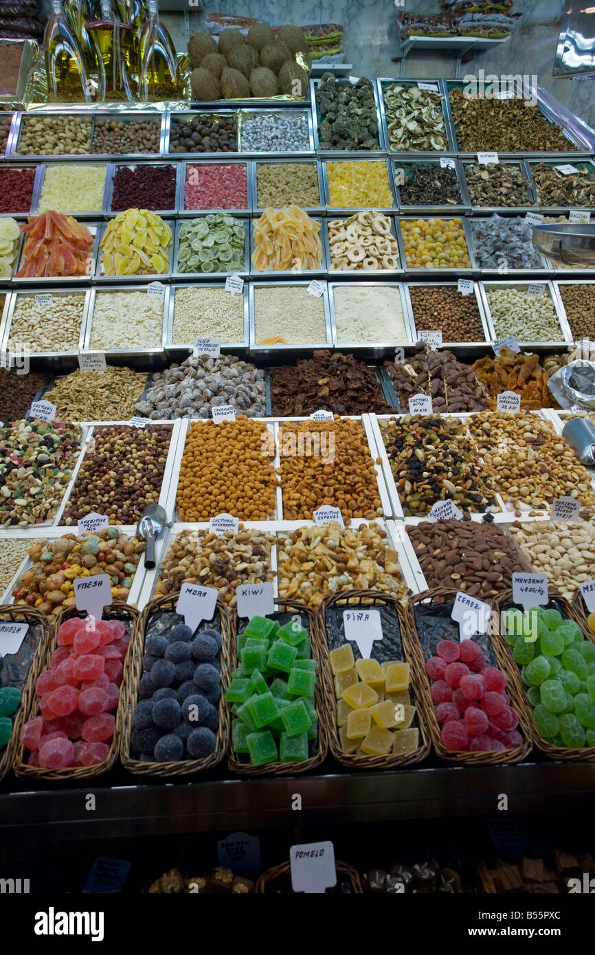 sweets market mix sweets Stock Photo - Alamy