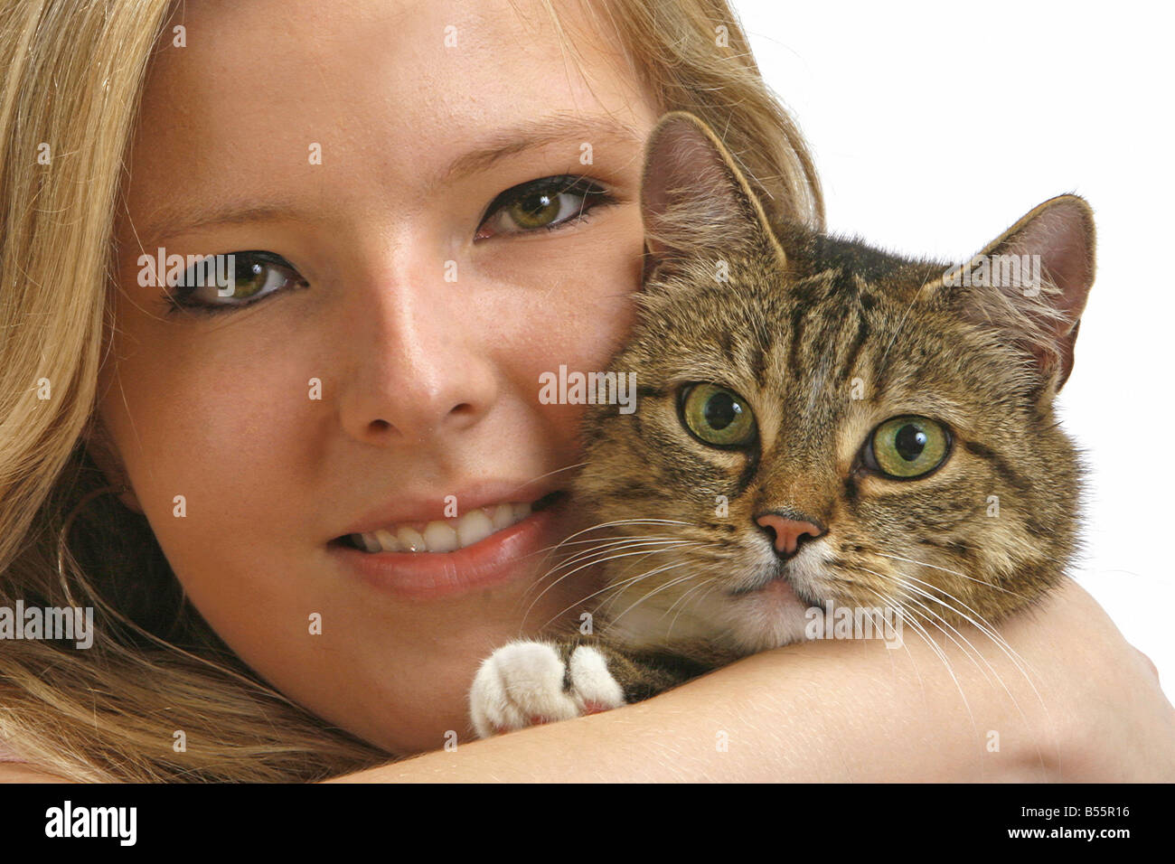 People hugging cats hi-res stock photography and images - Alamy