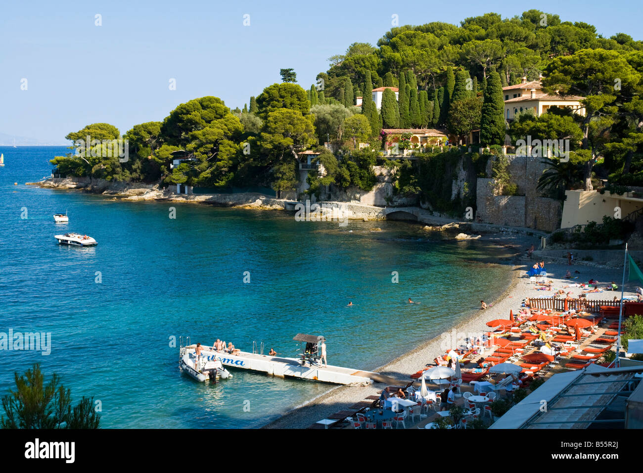 Saint jean cap ferrat beach hi-res stock photography and images - Alamy