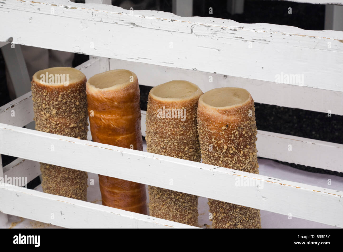 Four Kurtos kalacs Hungarian milk loaf Moldavia Romania Europe Stock ...